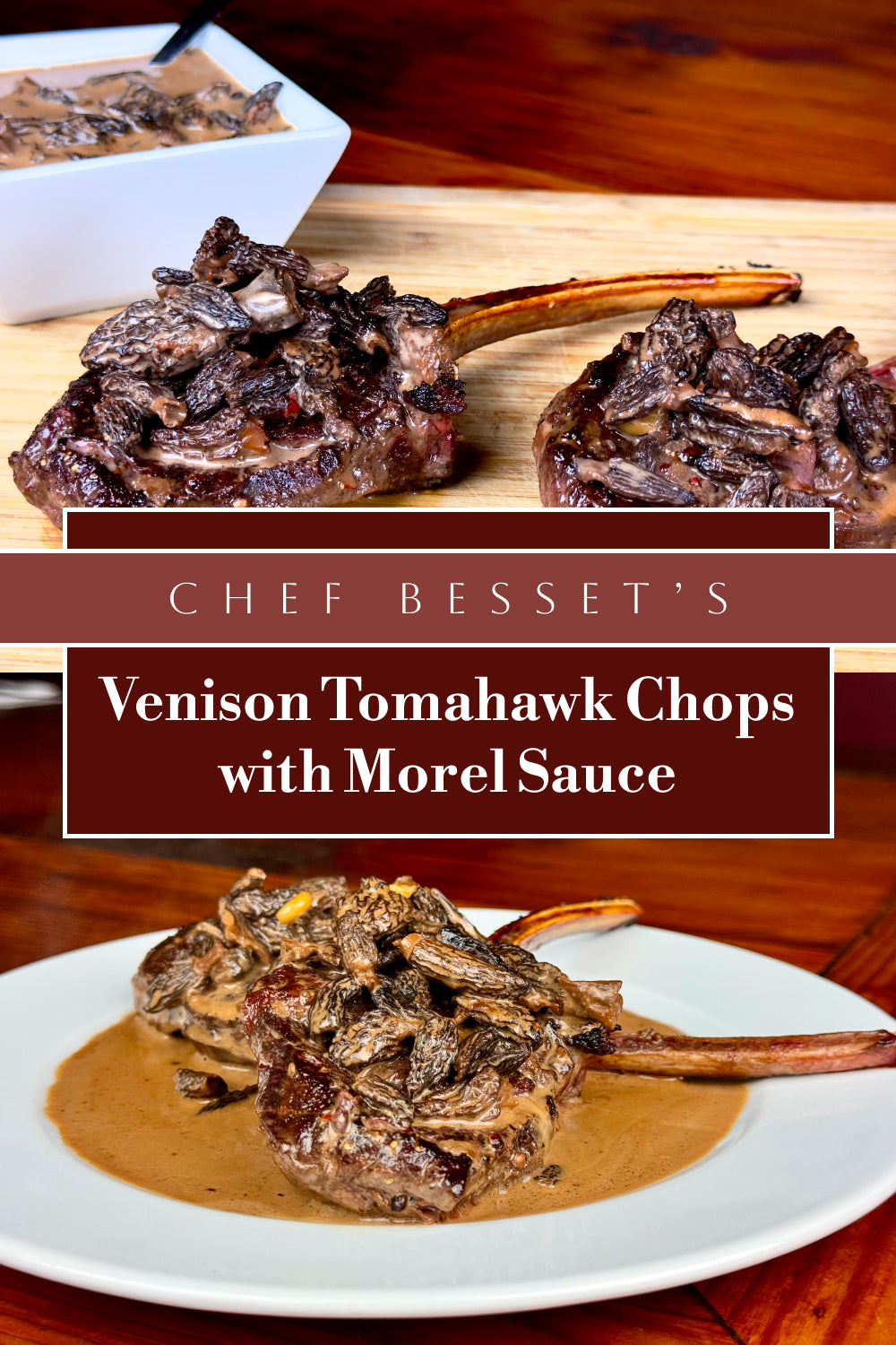 Rich & Flavorful Venison Tomahawk Recipe with Morel Mushrooms – Angel's ...